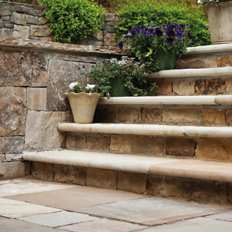 Harvest Pier Caps - Natural Paving USA
